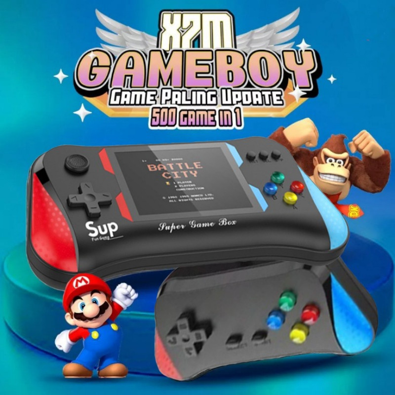 Jual X7M Retro Video Game Console Built-in 500 Games Portable Game boy ...