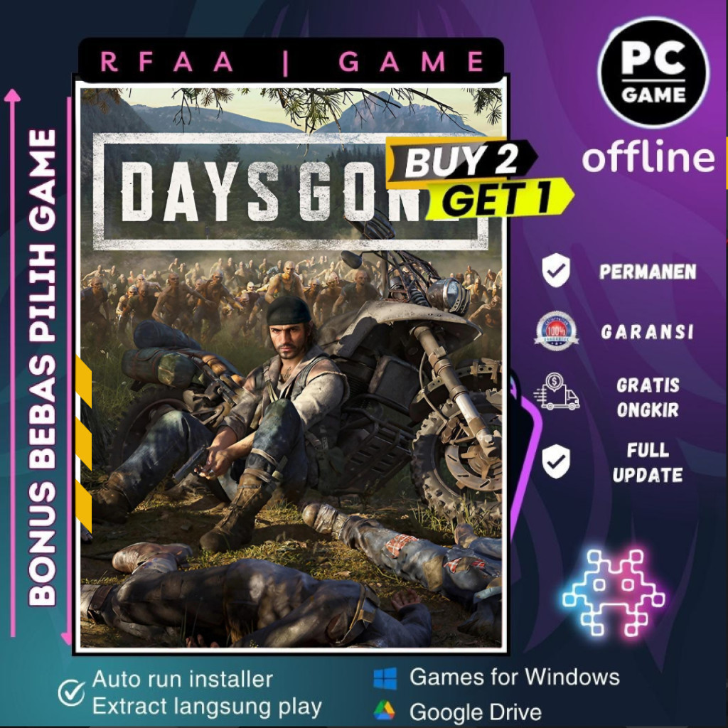 Jual DAYS GONE | GAME PC - LAPTOP - GAME OFFLINE | Shopee Indonesia