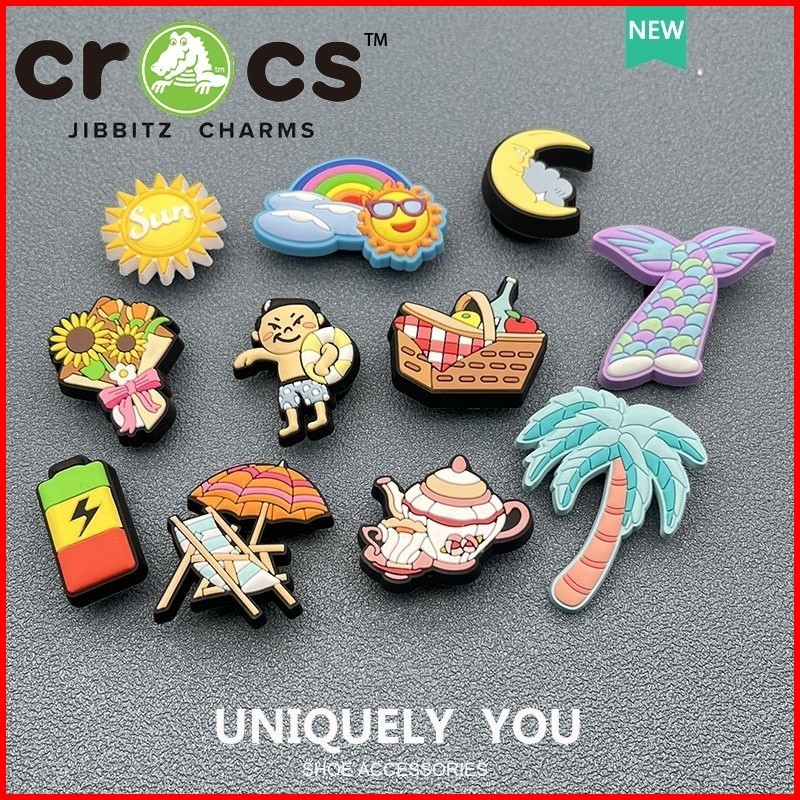 Jual Jibbitz Crocs Shoe Accessories Summer Sweet Holiday Series Cute ...