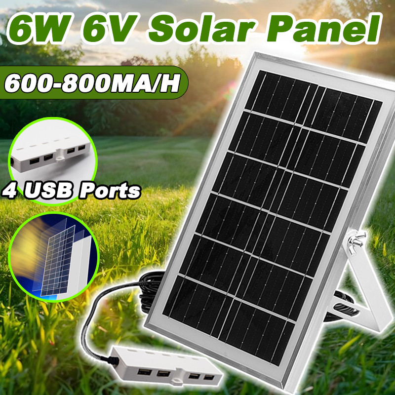 Jual Panel Surya Generator Listrik Portabel 4 Port USB Sistem ...