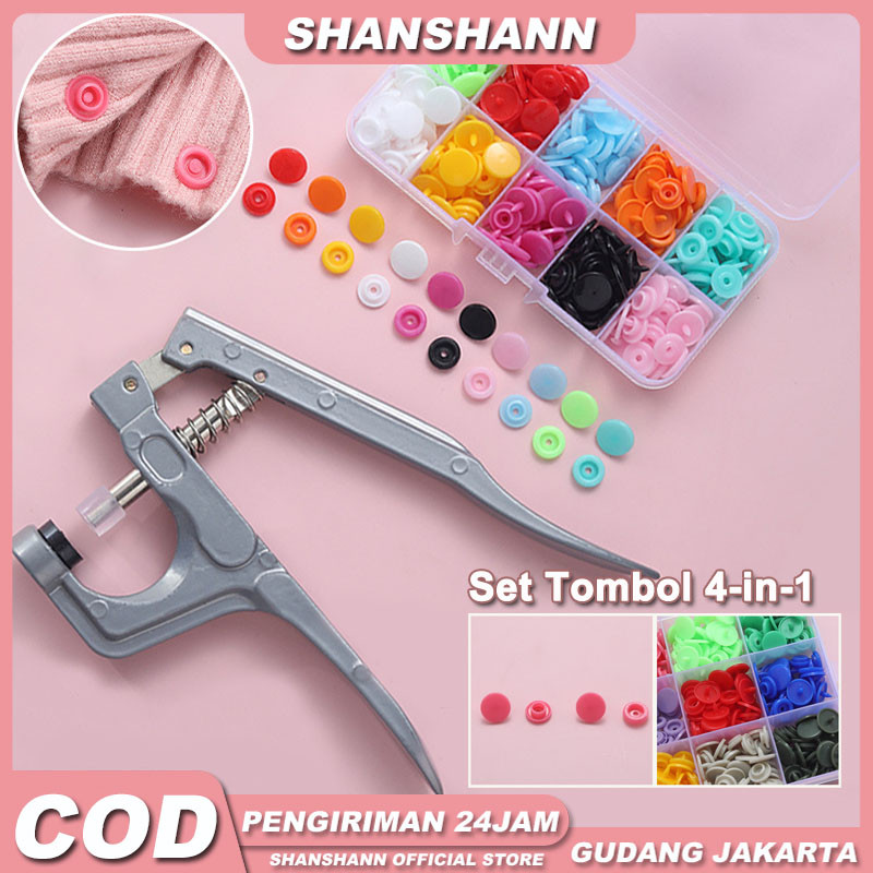 Jual COD T3 / T5 / T8 Button Alat Press Kancing Jepret Snap Alat Pasang ...