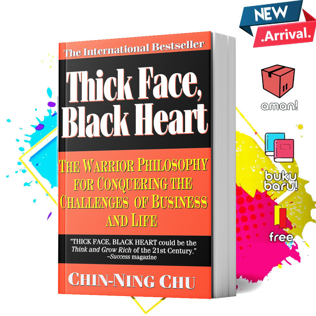 Jual Thick Face, Black Heart by Chin-Ning Chu | Shopee Indonesia