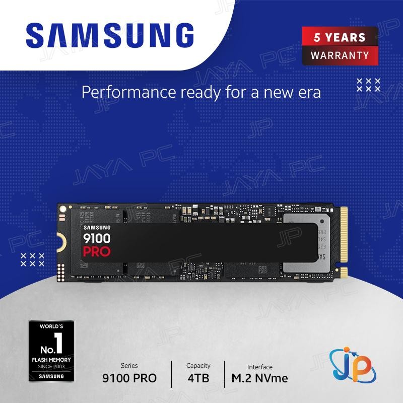 Jual Samsung SSD 9100 PRO M.2 Pcie Gen5 Nvme 4TB - M2 4 TB | Shopee ...