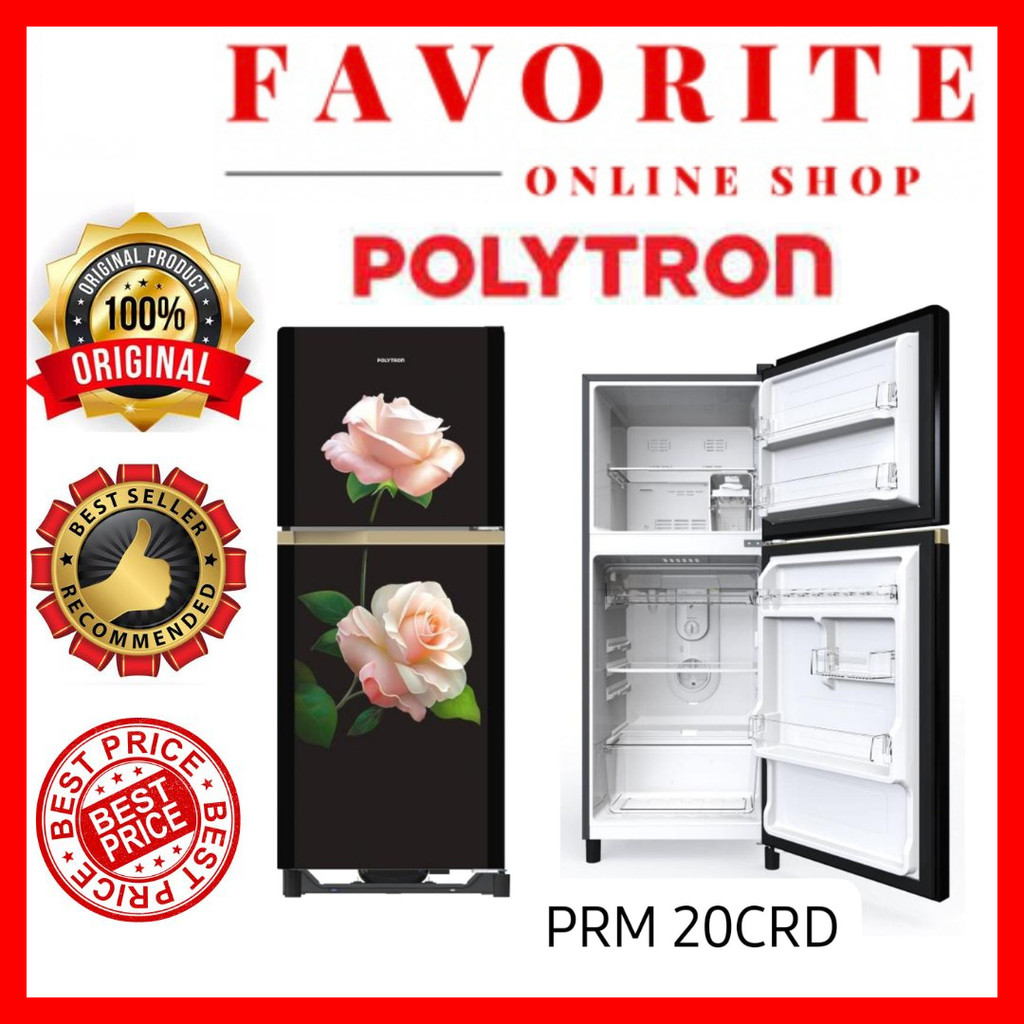 Jual KULKAS POLYTRON PRM 20 CRD LEMARI ES 2 PINTU PRM 20CRD POLYTRON KULKAS 20CRD | Shopee Indonesia