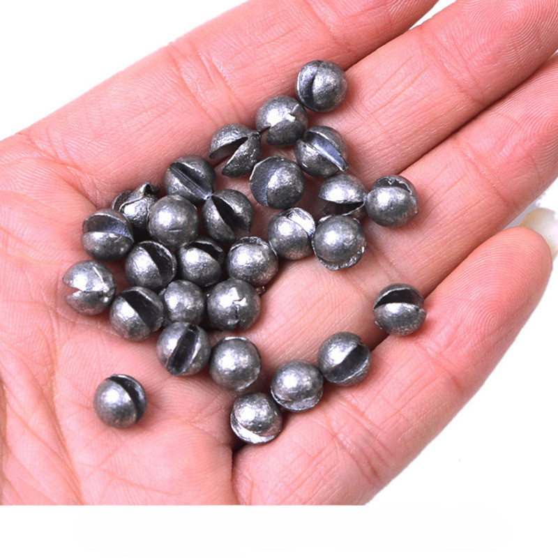 Jual 120 Pcs Lead Biting Set Open Lead Biting Bare Round Open Lead Raft ...