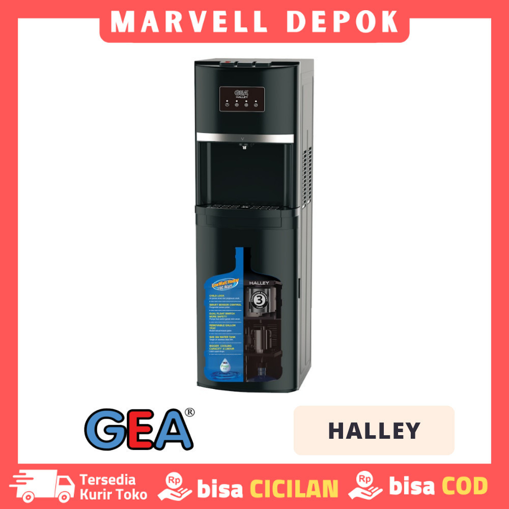 Jual Water Dispenser Gea Halley Dispenser Galon Bawah Normal Garansi ...