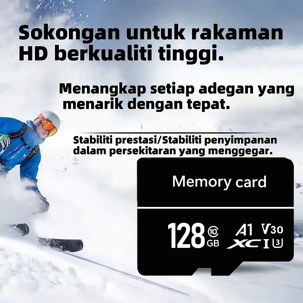 Jual TCL Memory Card | Micro SD 32/64/128GB micro sd card A1 Kelas10 ...