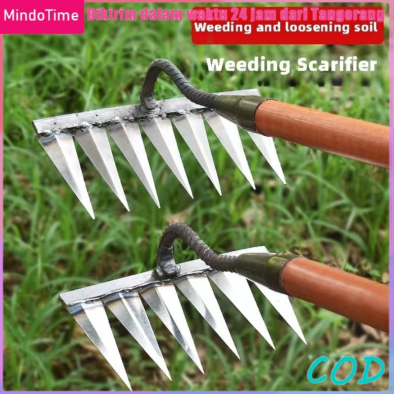 Jual Rake Cangkul Besi/Weeding Garu Harrow/Penyiangan Besi Tugas Berat ...