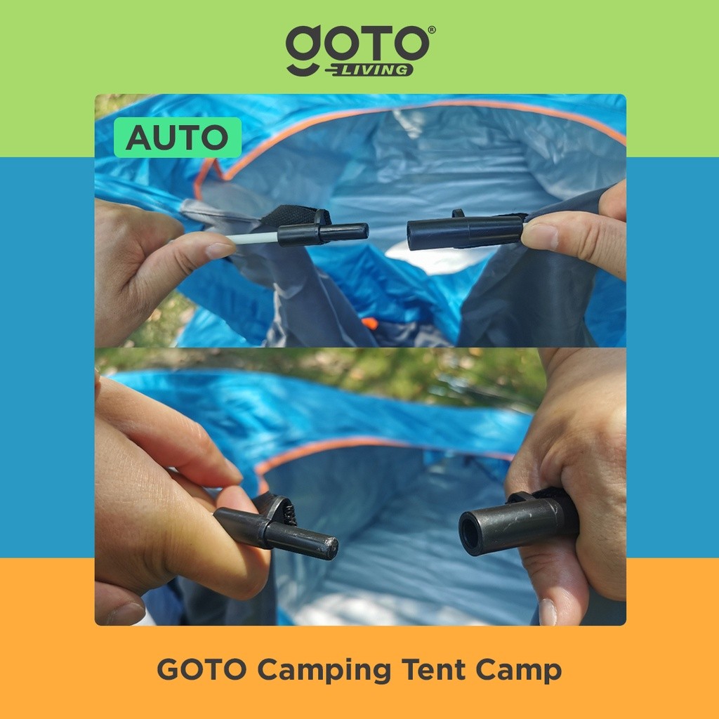 Jual New Goto Tent Camp Tenda Alat Camping Kemah Lipat Kemping Gunung ...