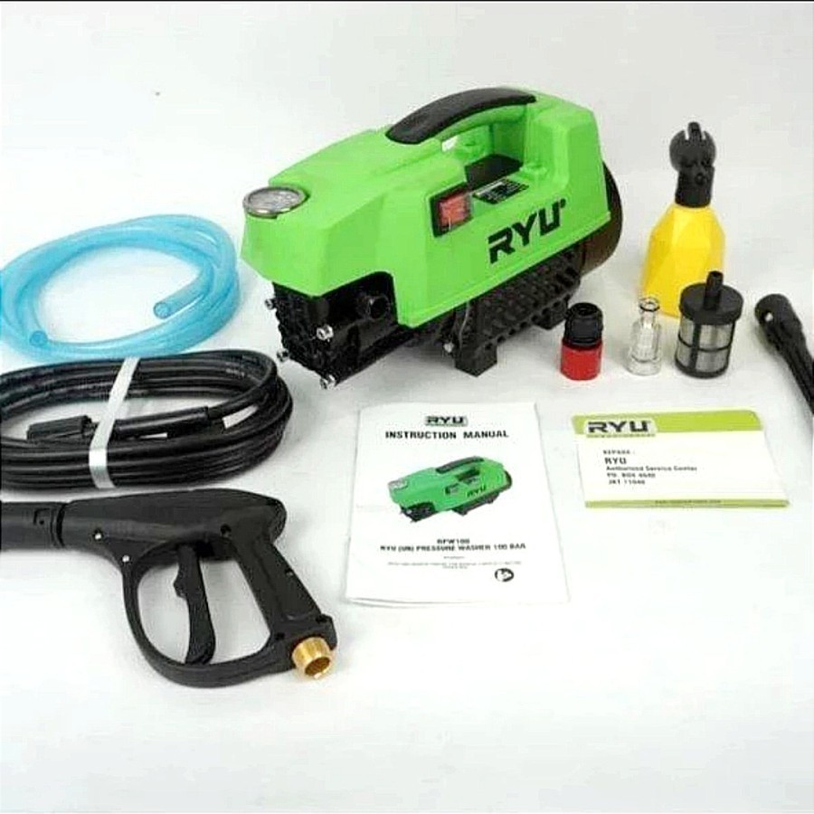 Jual Mesin cuci steam mobil motor listrik Jet Cleaner Ryu Tekiro RPW ...