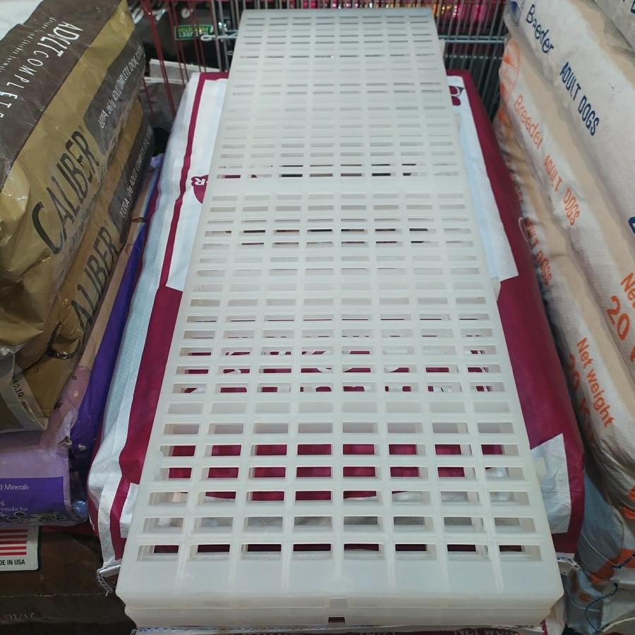 Jual Palet Plastik Bening 90 X 30 CM Alas Tatakan Kandang Pallet Footrest Foot Rest Tebal 3 CM ...