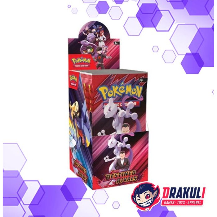 Jual TCG Pokemon SV10 Destined Rivals Booster Box 18CT / 18 Packs Box ...