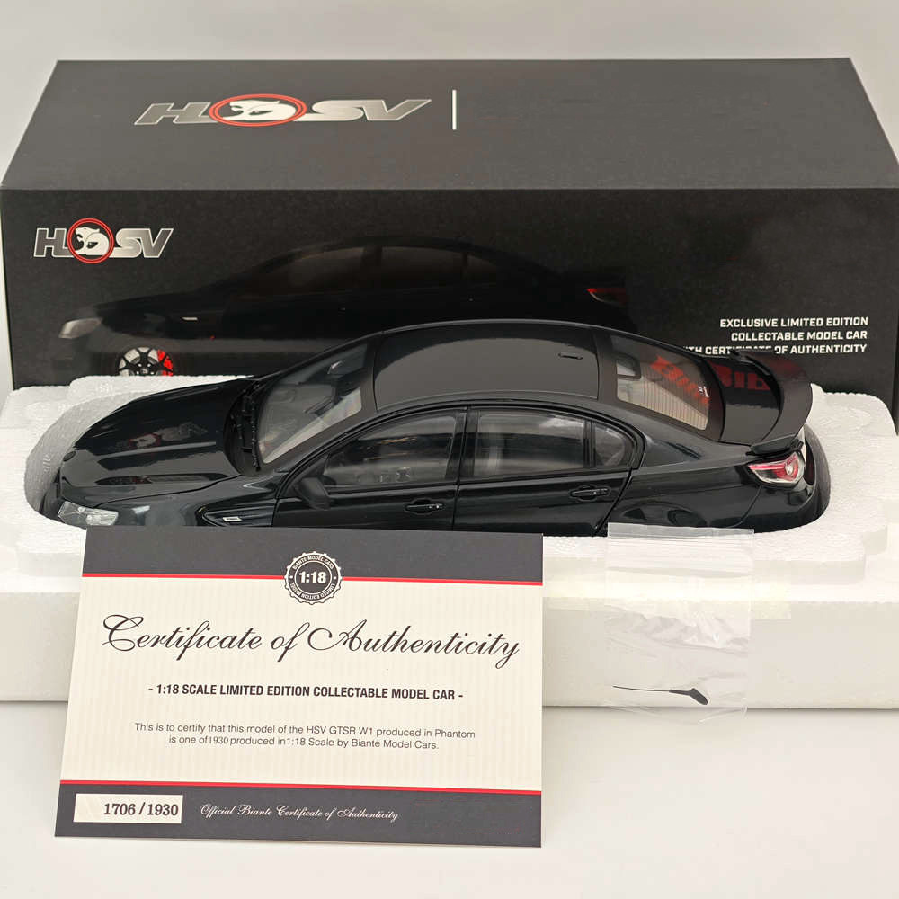 Jual 1/18 Scale For HSV GTSR W1 PHANTOM Black B182817E Diecast Models ...