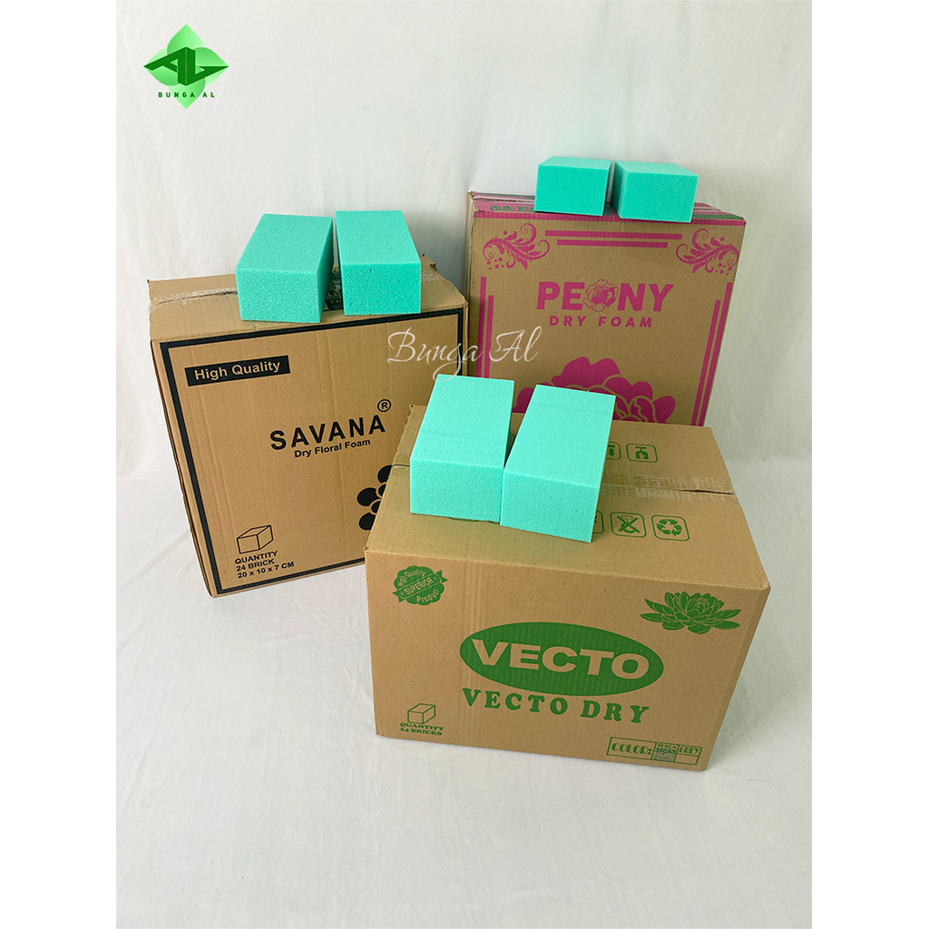 Jual FLORAL FOAM BUSA HIJAU B8097 MEDIA TANAM BUNGA PLASTIK FLORAL FOAM ...