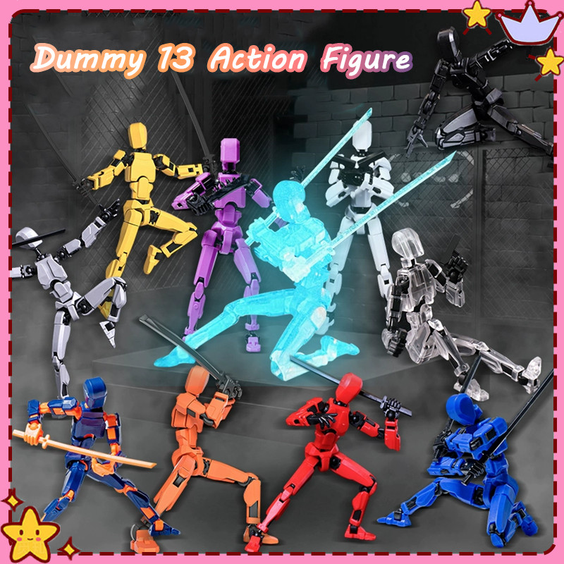 Jual KHARISMA DIY Dummy 13 Articulated Action Figure 3D 13 Boneka ...