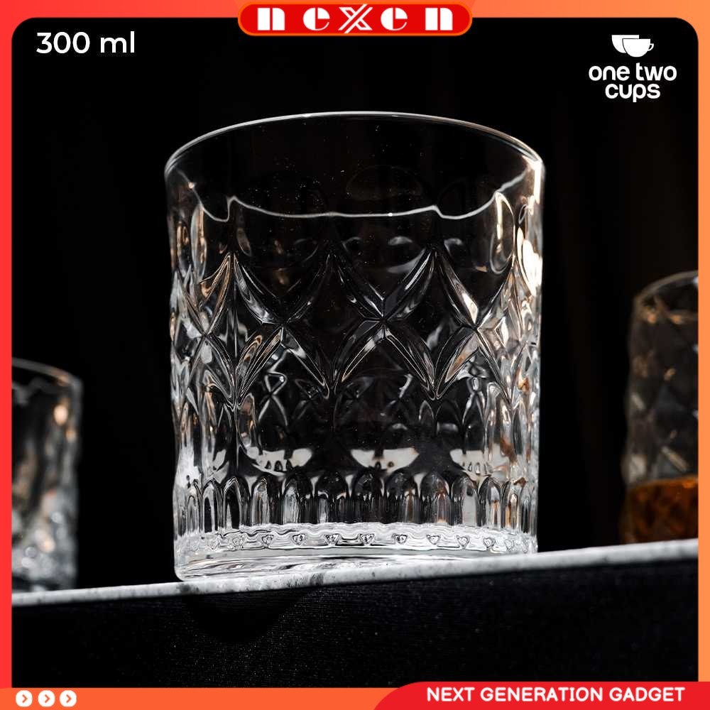 Jual Gelas Whisky Crystal Old Fashioned Rock Glass 300ml - CG03 ...