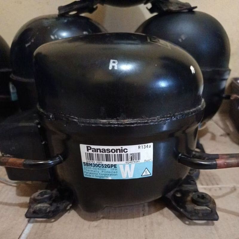 Jual KOMPRESOR KULKAS 1 PINTU 1/8 PK,1/7 PK ORIGINAL # COMPRESSOR 1/7HP ...