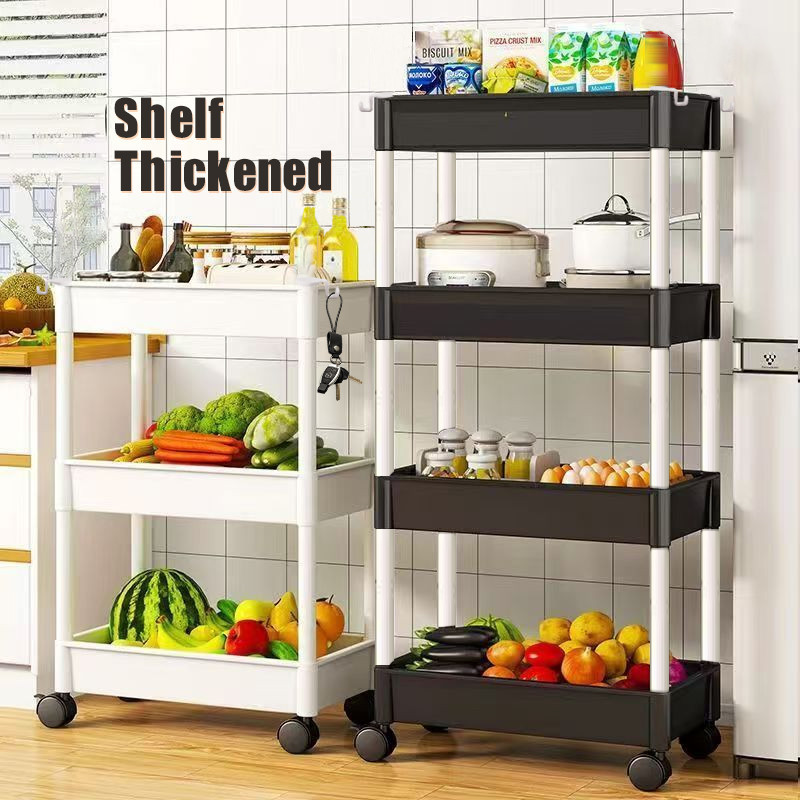 Jual Square Rak Susun Plastik Rak Dapur Serbaguna Rak Dorong Rak Salon ...