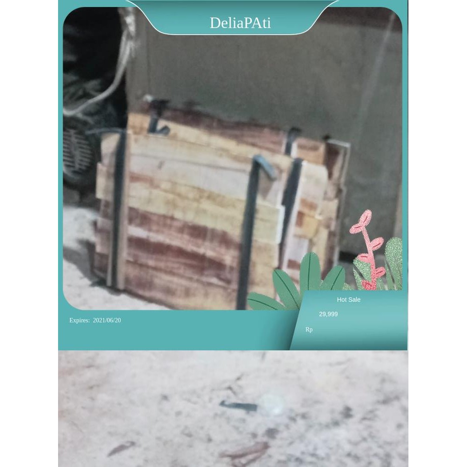 Jual kayu lurus termurah dari kayu mahoni berat 1 kg panjang 30 cm ...