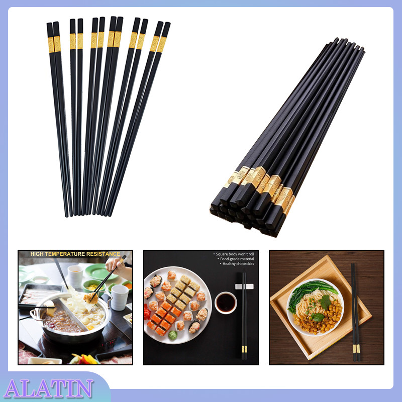 Jual Sumpit Mie Melamine 24 CM / Sumpit Premium 1 Pack Isi 10 Pasang ...