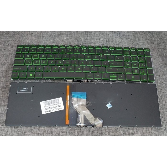 Jual Keyboard HP Pavilion Gaming 15-DK 15T-DK 15-EC 15Z-EC TPN-C141 ...