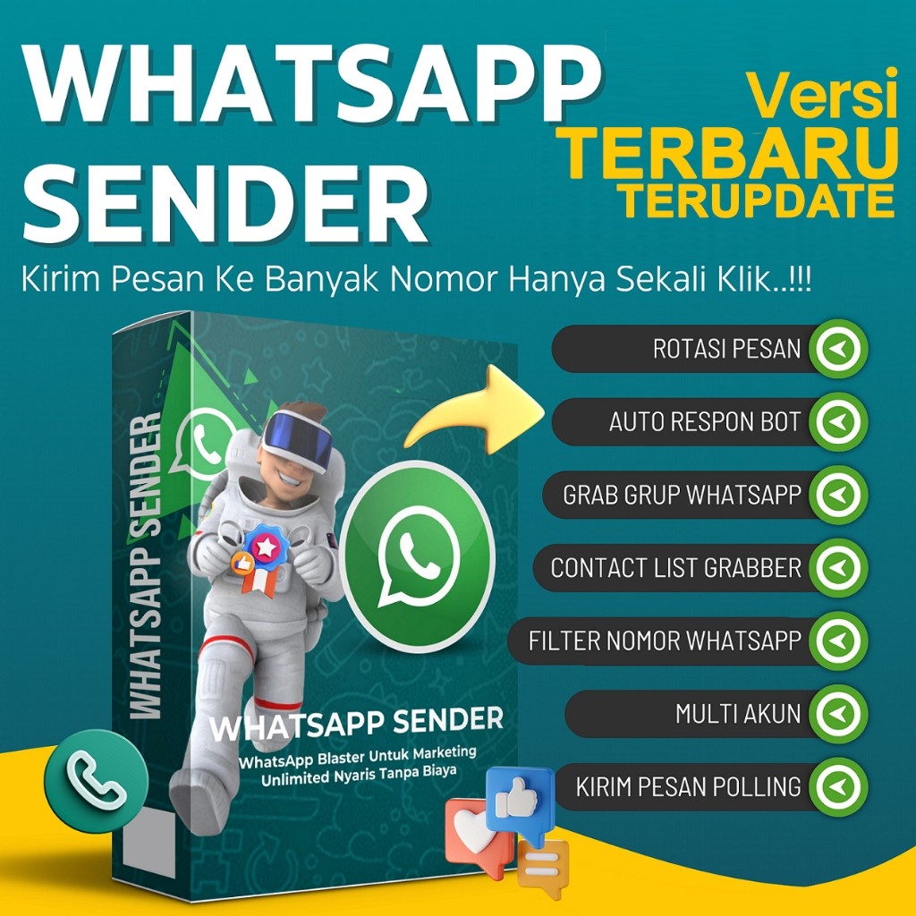 Jual Whatsapp Blaster Pro LISENSI ORIGINAL BISA LIFETIME | Shopee Indonesia
