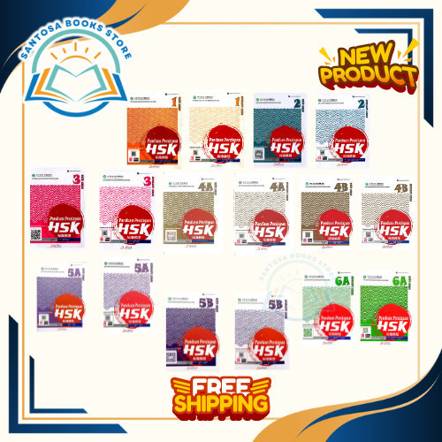 Jual 1 Set Buku Persiapan HSK: Buku Latihan & Buku Ajar HSK 1 - 6A | Shopee Indonesia
