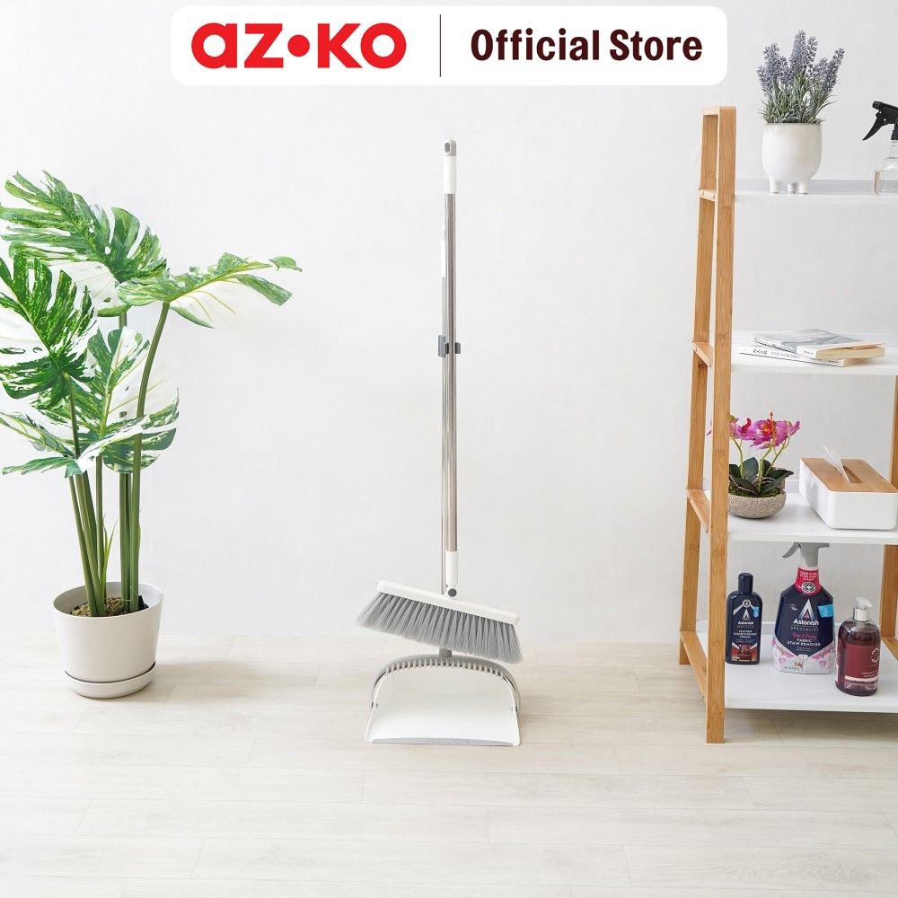 Jual AZKO Proclean Sapu & Pengki Lipat - Putih Floor Cleaner Set Sapu ...