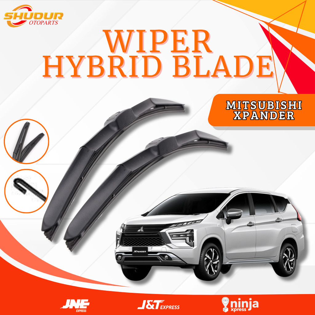 Jual Wiper Hybrid Mobil Mistsubishi Xpander / Wiper Hybrid Blade 2 PCS ...