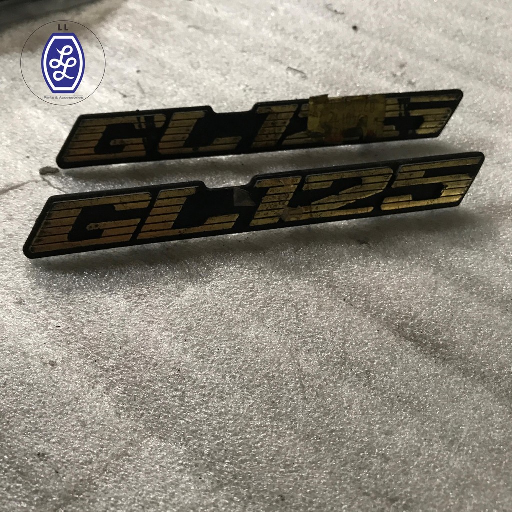 Jual EMBLEM BOX HONDA GL125 PCS | Shopee Indonesia