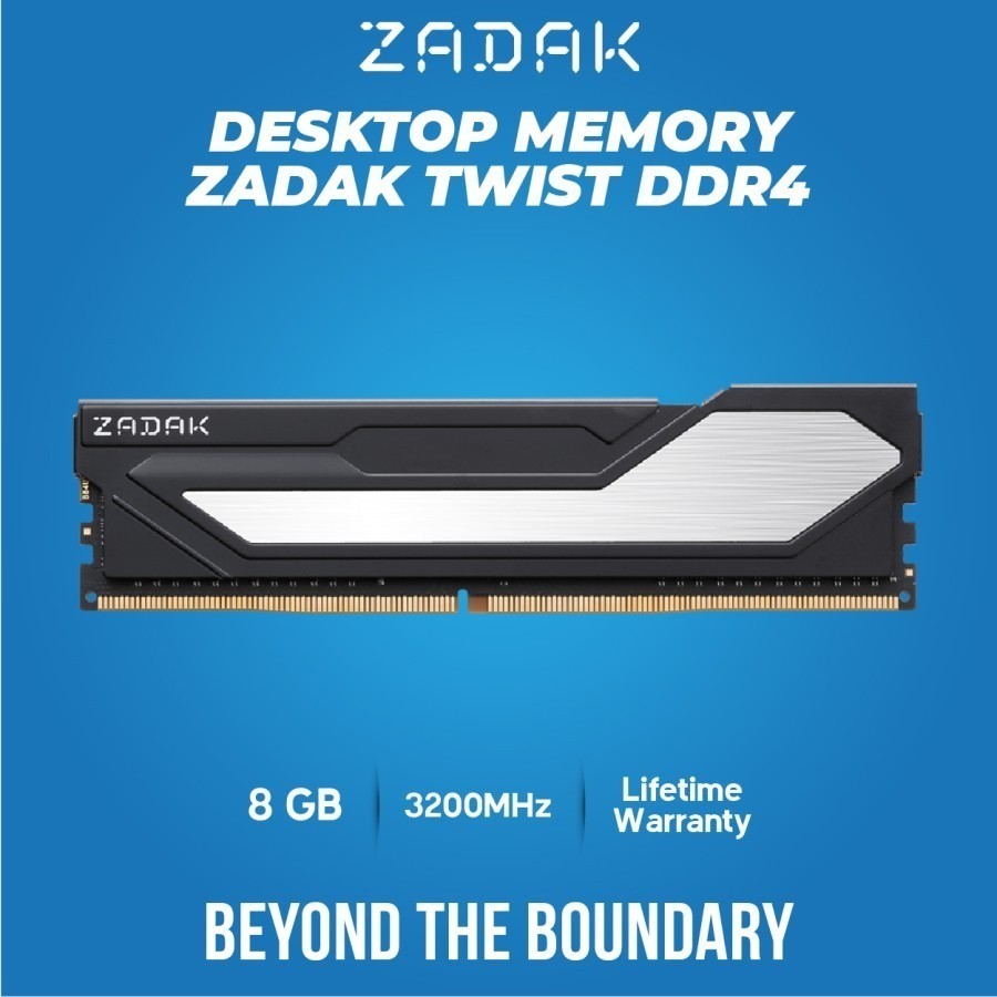 Jual RAM ZADAK Single DDR4 8GB 3200MHz / Lifetime Warranty / RAM PC Gaming Bergaransi | Shopee ...