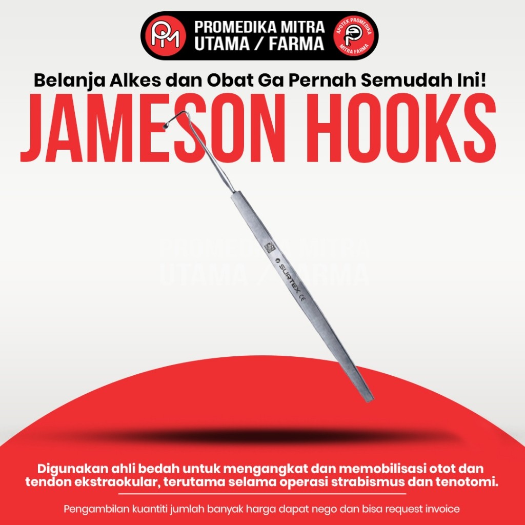 Jual Jameson Muscle Hooks | Alat bedah untuk klinik dan rumah sakit | Shopee Indonesia