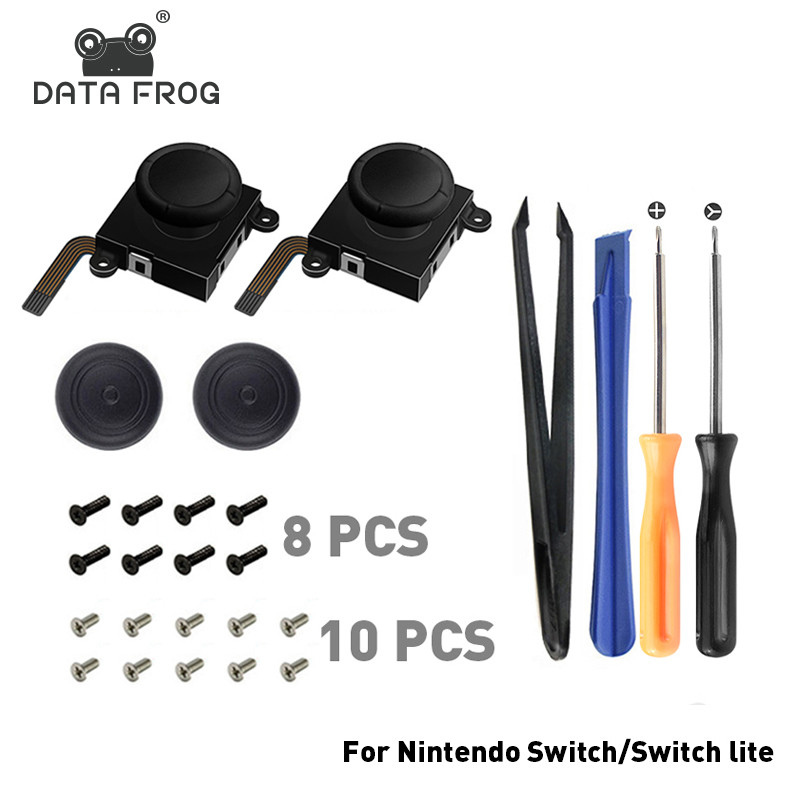 Jual DATA FROG 3D Analog Thumb Stick Replacement Joycon Spare Kit For Nintendo Switch LITE OLED ...