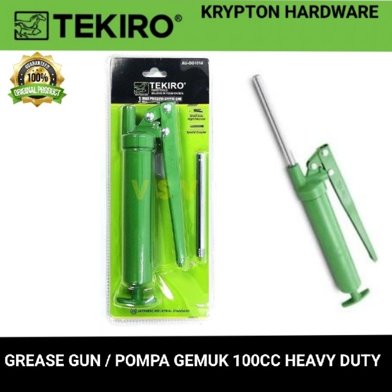 Jual tekiro Grease gun / pompa gemuk 100cc heavy duty ( jaminan 100% ...