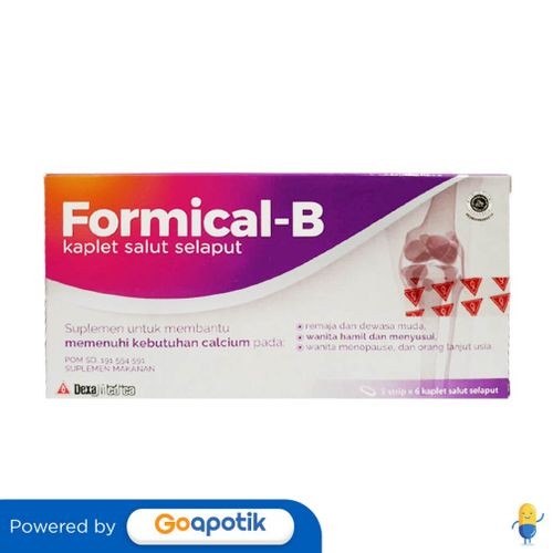 Jual Formical-B Box Isi 30 Kaplet | Shopee Indonesia