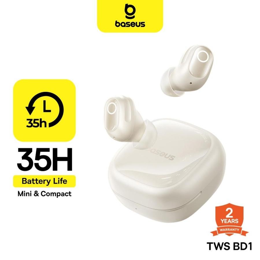 Jual BASEUS Bass BD1 Tws Mini Stereo Bass 35H Ip55 Bluetooth 5.4 ...