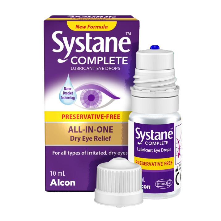Jual SYSTANE Complete All-in-One Lubricant Eye Drops 10ml Preservative ...
