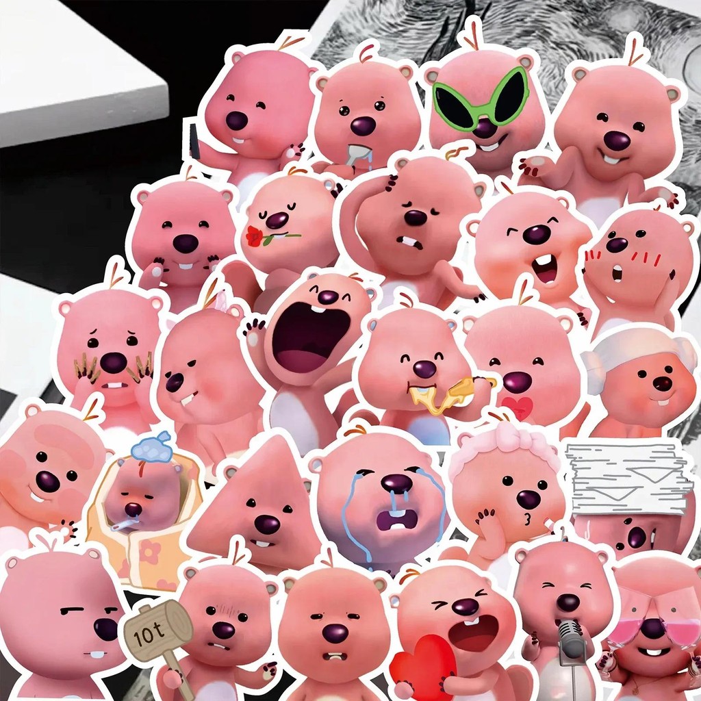 Jual 100PCS Cute Loopy Stickers Anime Diary Decal DIY Cartoon ...