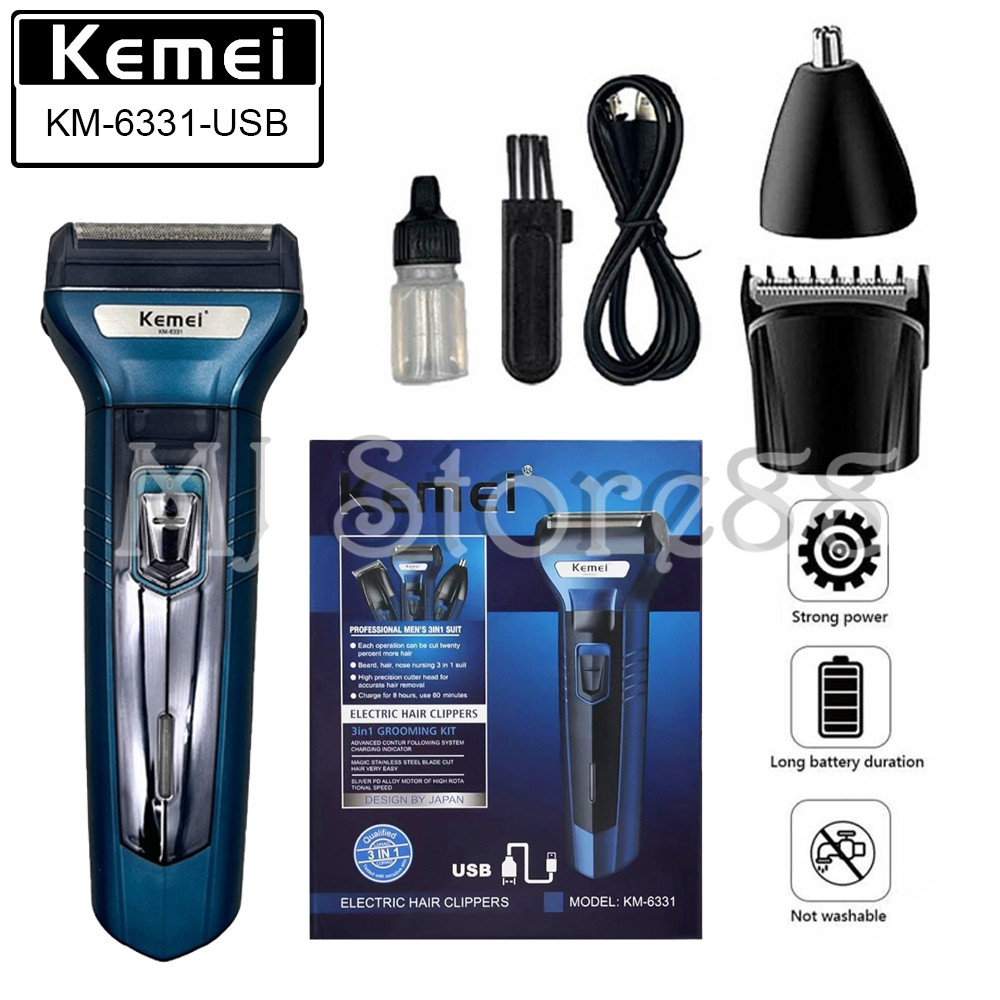 Jual Kemei / CP-KM-6331 / Alat Potong Rambut (Clipper) (Trimmer ...
