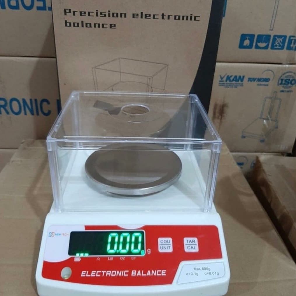Jual Timbangan Emas Lab 600g X 0,01g Timbangan Analitik merk NEWTECH ...