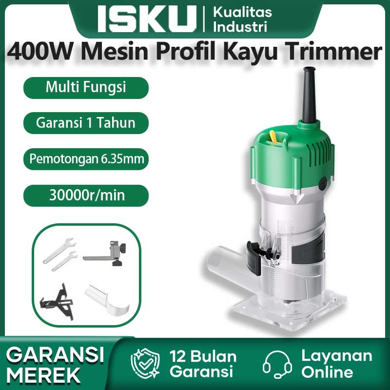 Jual ISKU 6.35MM Mesin Profil Kayu Mesin Router Trimmer Mesin Trimmer ...