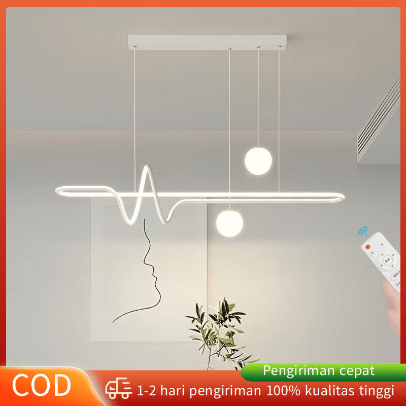 Jual Lampu Gantung Meja Makan Dapur Lampu Ruang Makan LED Modern Lampu Plafon Minimalis Gantung ...
