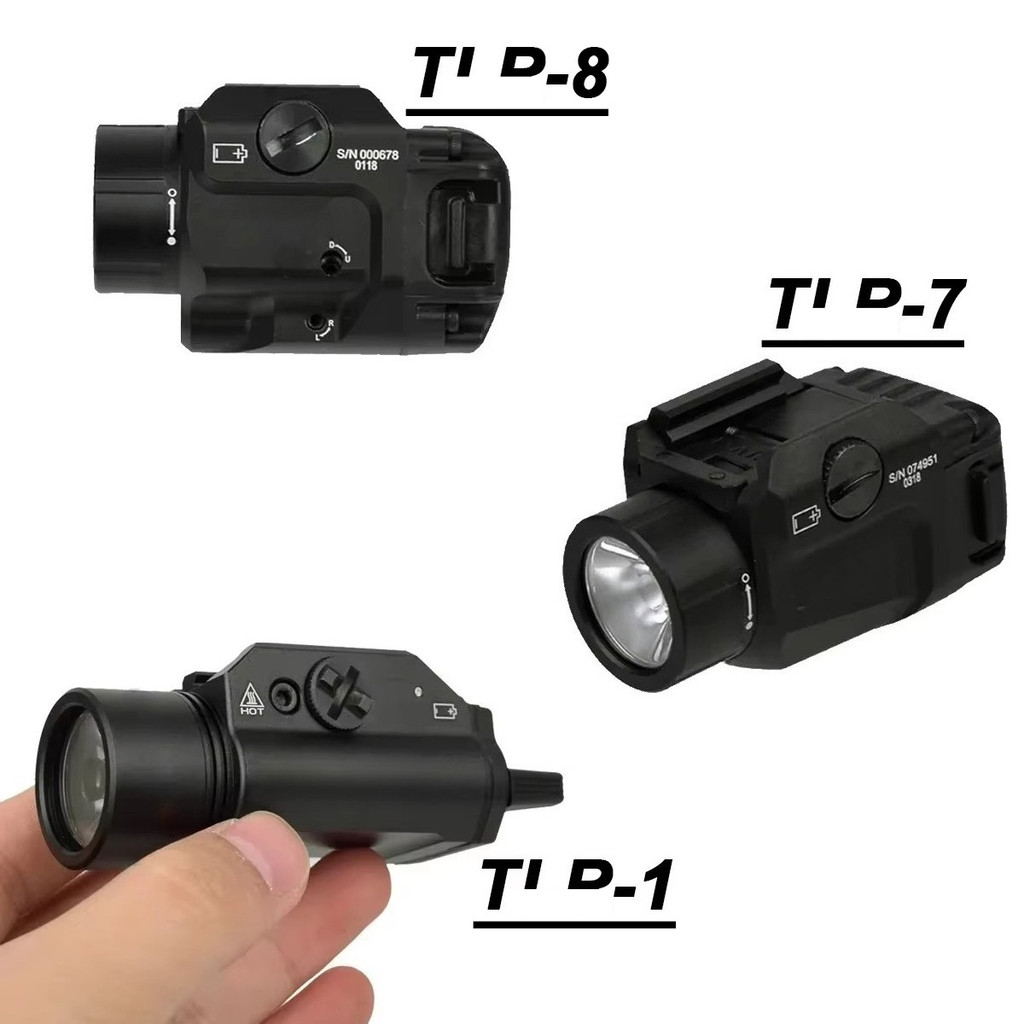 Jual LED Weapon Light Scout Red Laser Sight T 1 T 8 for Pistol Glock 17 ...