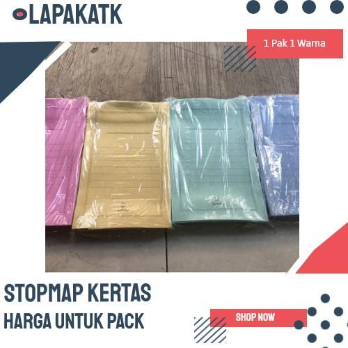 Jual AHHA Map KERTAS / Stop map BIASA (1 PAK) - Biru | Shopee Indonesia