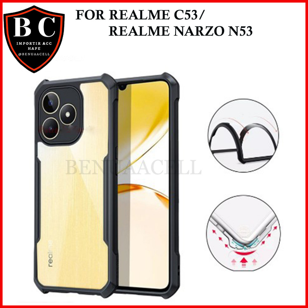 Jual CASE SHOCKPROOF REALME NOTE 60 NOTE 50 NARZO N53 NARZO 50A PRIME ...
