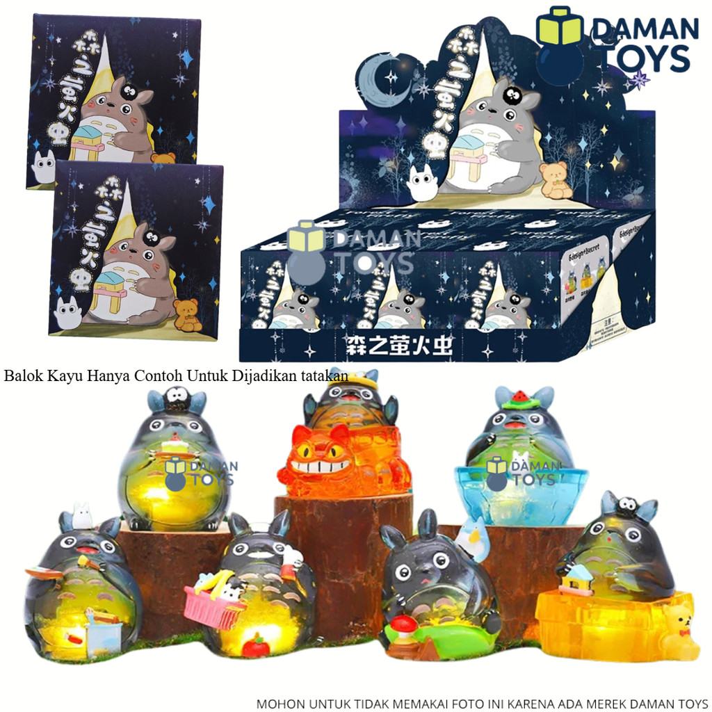 Jual Blind Box Figure Ghibli Totoro Forest Firefly | Shopee Indonesia