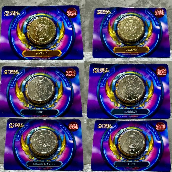 Jual Coin Mobile Legends Rank Mythic Legend Epic Master Choki Choki ...