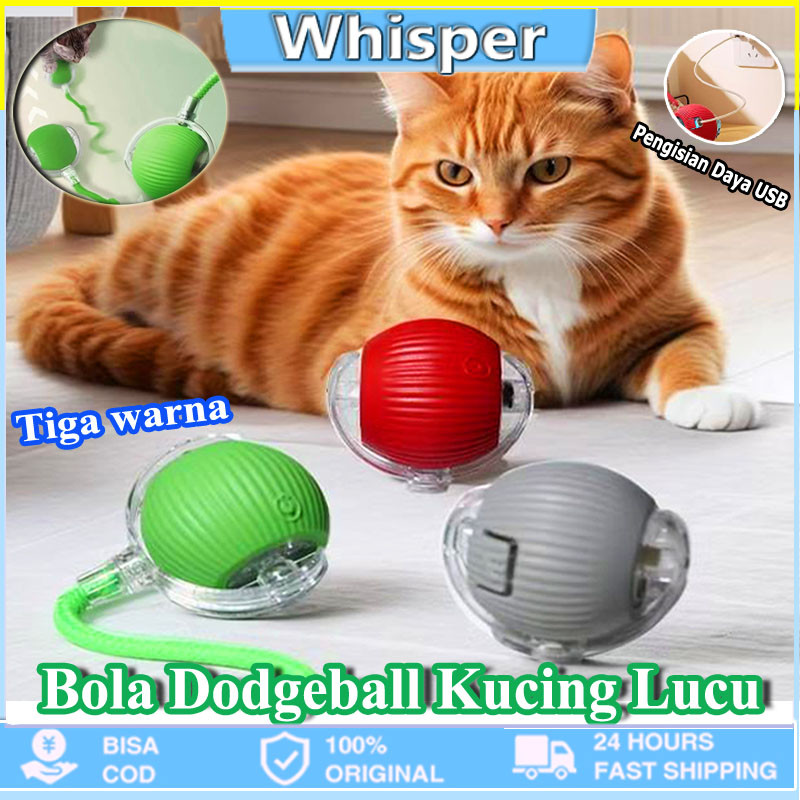 Jual Bola Kucing Interaktif Cerdas Bola Berputar Cerdas Bola Mainan ...