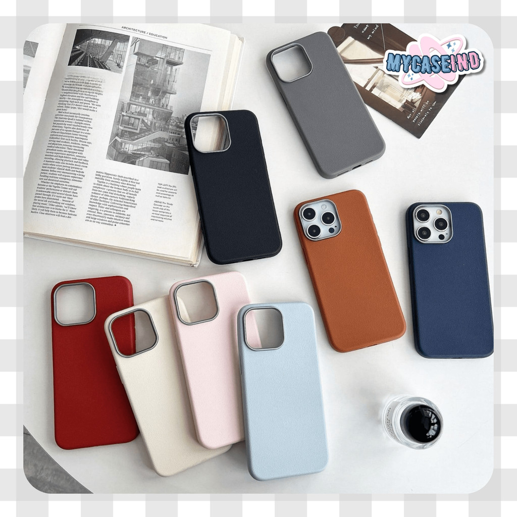 Jual Leather premium polos case for samsung a03 core a03s a02s a04 a04e a13 a04s a05s a06 a10 ...