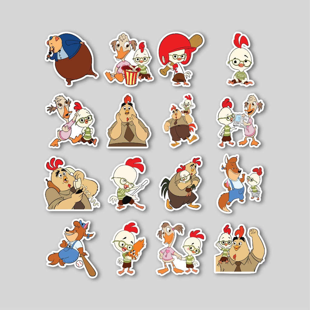 Jual Sticker Pack Chicken Little | Sticker Tumblr | Stiker Laptop Koper ...